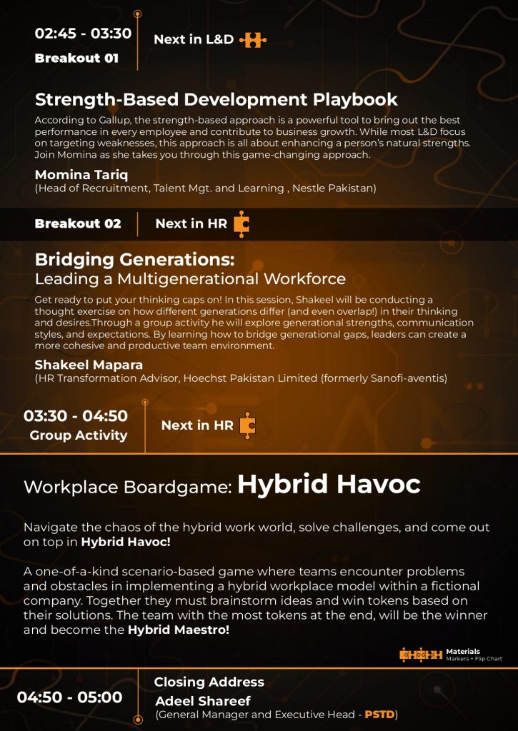 CONNEX’24 (HR Conference & Exhibition) – Lahore – PSTD